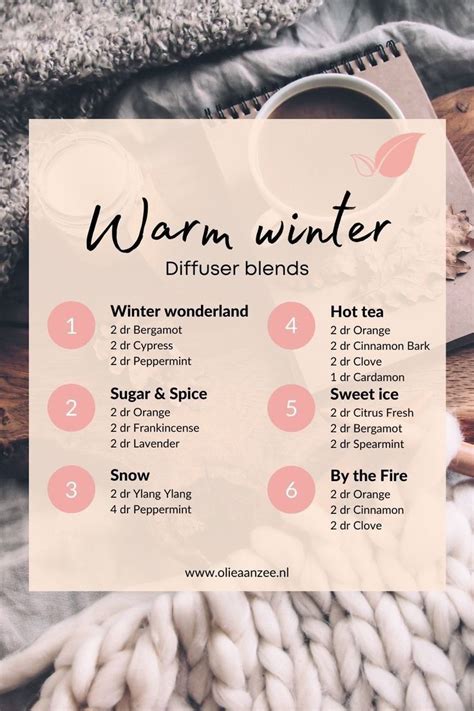 The Best Winter Essential Oil Diffuser Blends Artofit