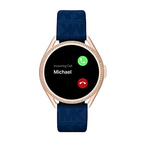 Michael Kors Women's MKGO Gen 5E 43mm Touchscreen Smartwatch with ...