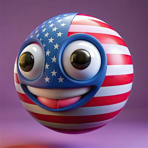 A Ball With A Face And A Nose That Sayss A Face Premium Ai Generated