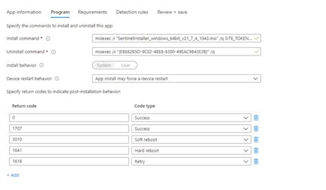 Install Sentinel One With Intune