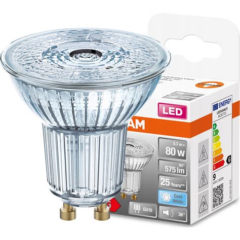 Bec Led Osram Gu10 8 3w 80w 575lm 4000k Alb Neutru Emag Ro