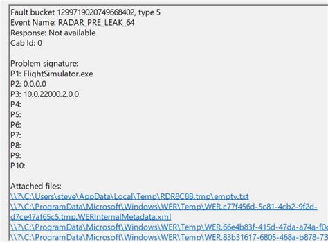 Crash To Desktop Without Error Message Resolved Microsoft Flight