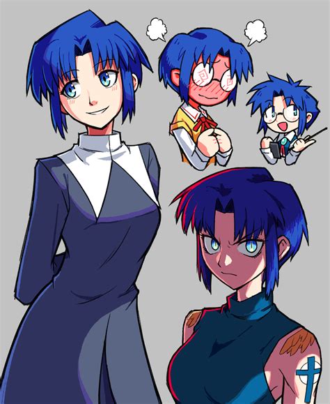Ciel Powered Ciel And Ciel Sensei Tsukihime Drawn By Spdcooler