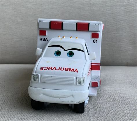 Mavin Disney Pixar Cars Toon Rescue Squad Ambulance Rescue Squad Mater