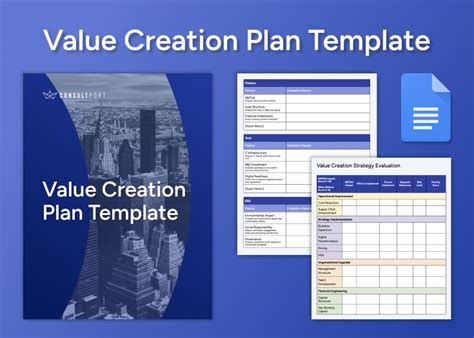 Value Creation Plan Template Consultport