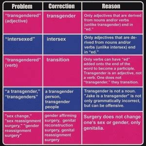 Transgender Usage Misunderstandings About Transgendered Pauline Park