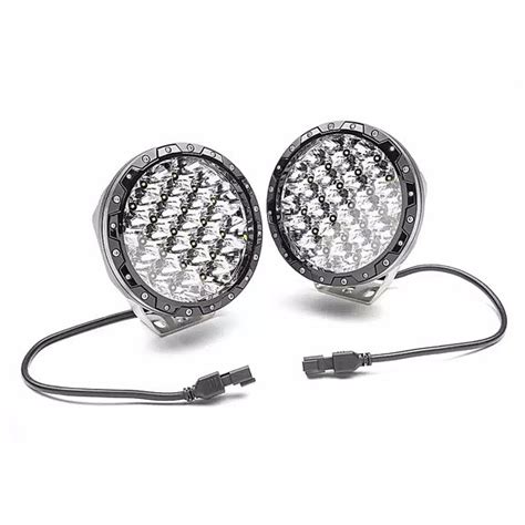 Rugged Ridge 15209 15 7 Round Led Lights For 18 22 Jeep Wrangler Jl