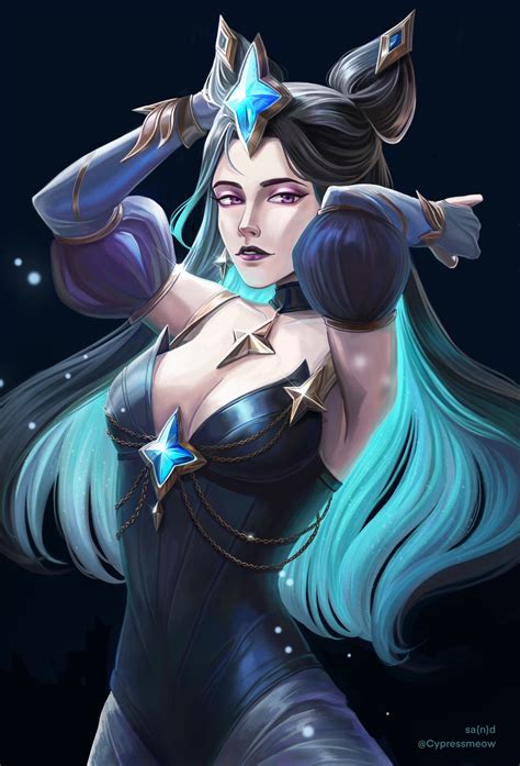 Rule 34 1girls Armpits Arms Up Black Dress Black Hair Blue Dress Blue