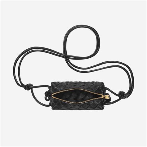 보테가 베네타 캔디 루프 카메라백 블랙 Bottega Veneta Kream