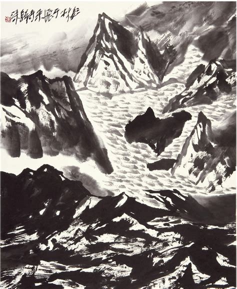 雪域风情 当代名家国画 图片