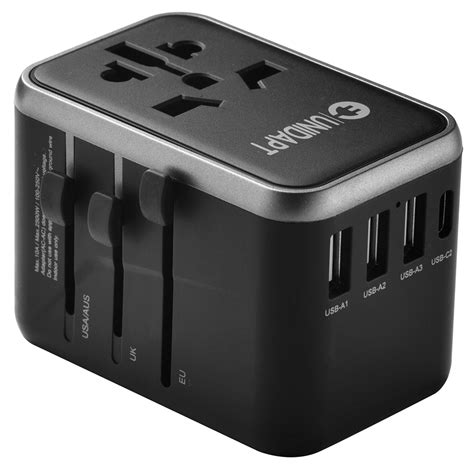 ProGlobe Universal Travel Adapter 61W Universal Travel Adapter GaN