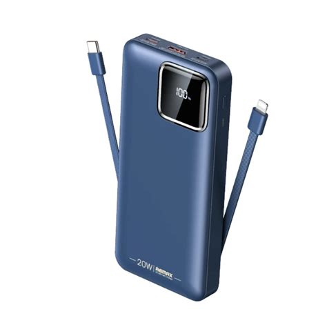پاوربانک ریمکس مدل Fast Charge 225w ظرفیت 20000 میلی آمپر ساعت