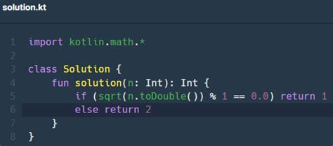 제곱수 판별하기 코틀린kotlin — Bonustrack02dev
