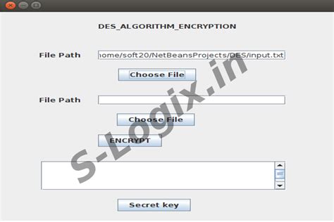 Source Code For Encrypt And Decrypt Data Using Des In Java S Logix
