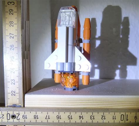 Lego 11976 Space Shuttle Unsere Anpassungen Mit Anleitung Zusammengebaut