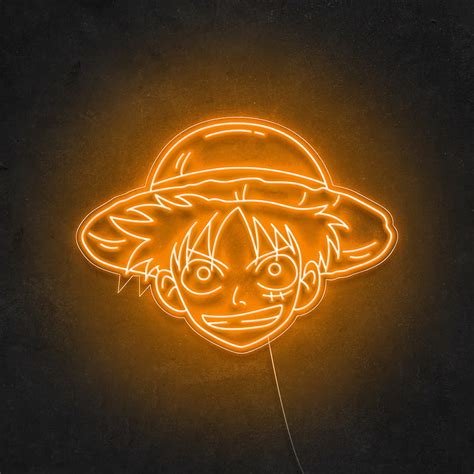 1920x1080px 1080p Free Download Monkey D Luffy Neon Sign Luffy