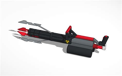 3d Design Minigun Tinkercad