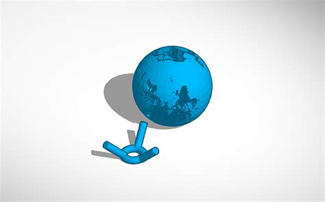 3d Design Globe Tinkercad