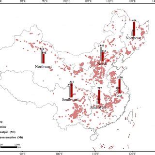 Spatial Distributions Of CO2 Emission Intensity And CO2 Emission Of