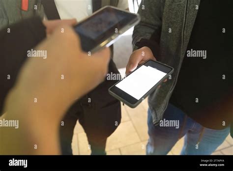 Event Qr Code Ticket Scanning Before Begining Of Business Conference
