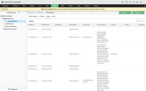 Hassle Free Ip And Switch Port Management With Netflow Analyzers Ipam