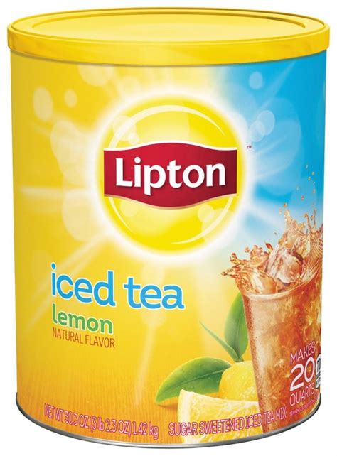 Lipton Iced Tea Natural Lemon Makes 20 Quarts 15kg American Food Store