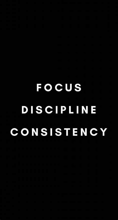 Focus Discipline Consistency Aesthetic Vision Board Quote Nel 2024
