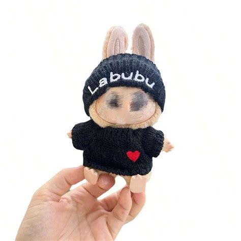 Clothes Only 2nd Generation Blind Box Sitting Labubu Party Figurine