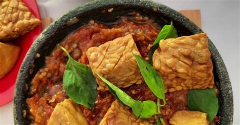 Resep Tahu Tempe Penyet Sambel Kemangi Oleh Yuniz Cookpad