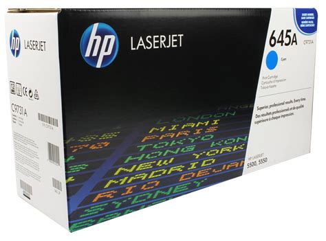 Genuine HP C9731A (645A) Cyan Toner Cartridge (VAT included) – Ink Robot