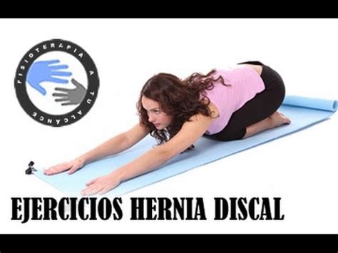 Hernia Discal Ejercicios Para Mejorar El Dolor Lumbar YouTube