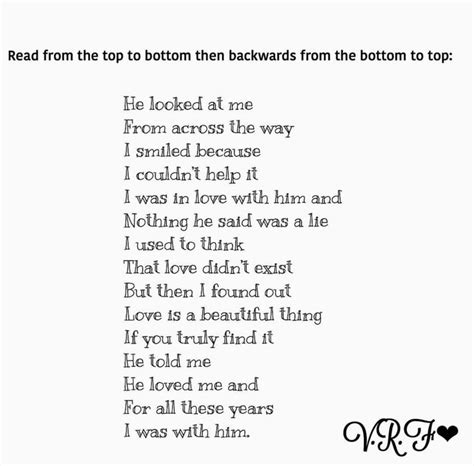 Reverse Poem In Reverse Poem Poems Quotes