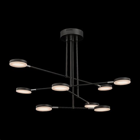 Maytoni Fad LED hanging light 8-bulb | Lights.co.uk