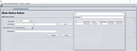 aplikasi monitoring sawit dengan java netbeans gilacoding