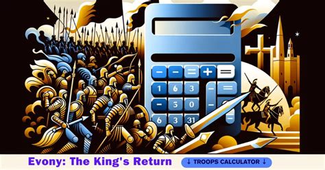 Evony Troop Cost Calculator Calculate Resources Gamesroid