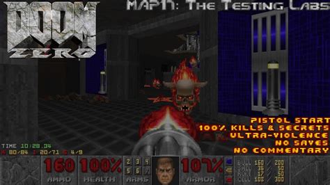 Doom Zero Map17 The Testing Labs Youtube