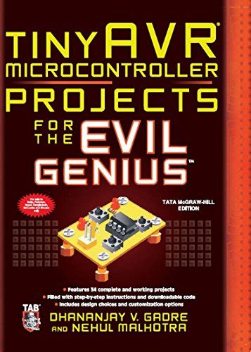 tiny avr microcontroller projects for the evil genius dhananjay v