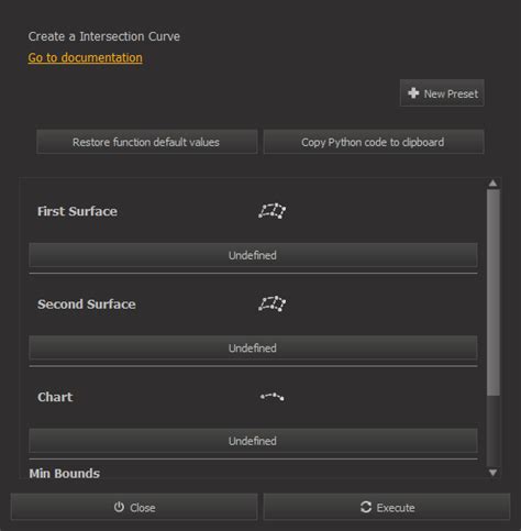 Function Cad Createintersectioncurve