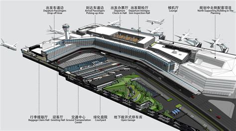 Hongqiao International Airport T1 China By East China Architectural