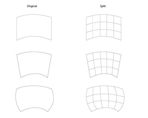 Javascript Subdivision Of Four Sided D Shape Stack Overflow