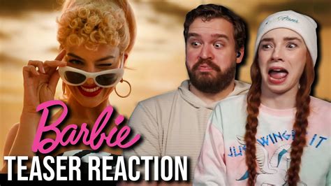 Barbie Teaser Trailer Reaction Youtube