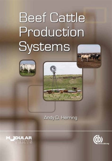 Beef Cattle Production Systems Context Bookshop