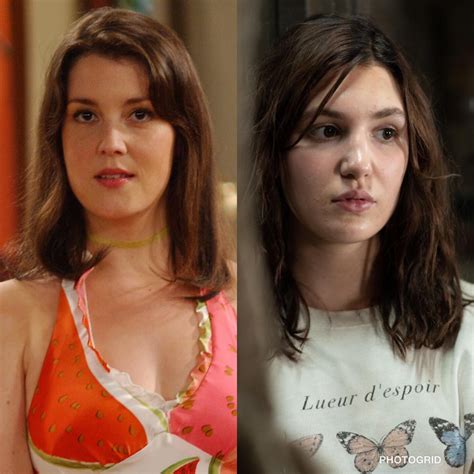 some side by side comparisons of the teenage cast and the adult cast ...