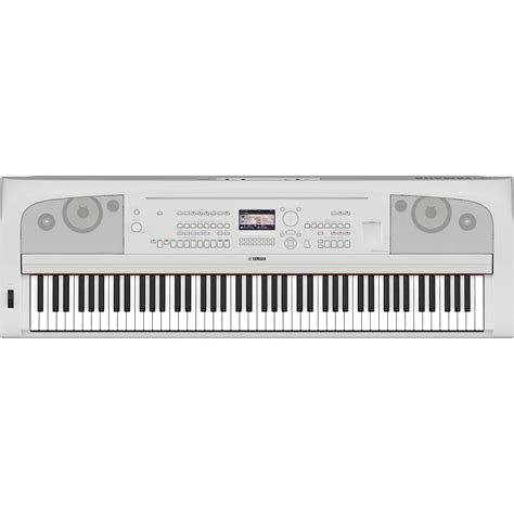 Yamaha DGX-670 88-Key Portable Digital Grand Piano DGX670WH B&H