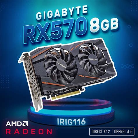 Видеокарта Radeon RX 570, 8 МБ GDDR5 - купить по низким ценам в ...