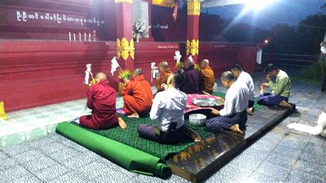 တနင်္သာရီမြို့နယ် မြဝတ်ဆင်စေတီတော်မြတ်တွင် ဗုဒ္ဓါဘိသေကအနေကဇာတင်လှူပွဲန