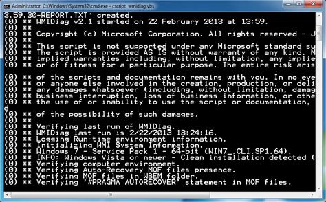 WMI Diagnosis Utility Free Download Software Reviews Downloads News Free Trials