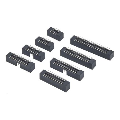 2mm Smt Box Header Socket 40pin Smd 2 54mm Single Dual Row 14pin 6pin
