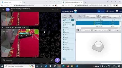 sistema de detecção de objetos e envio de alertas utilizando python opencv yolo telegram e