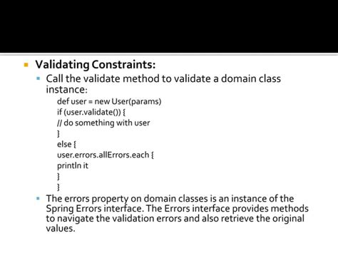 Grails Basics Part2 PPT